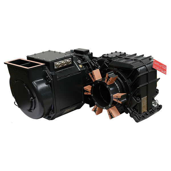 Newag EN57 EMU with TSA gearbox GMK2-55-495C - TSA