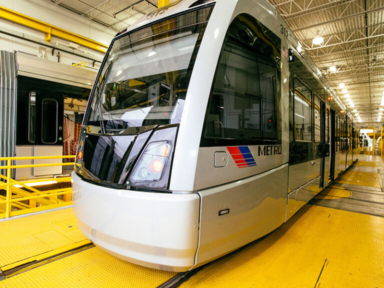 CAF LRV for Houston Metro - TSA