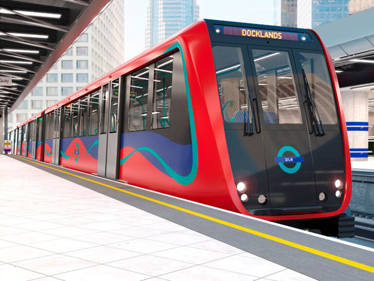 CAF Metro for Docklands Light Rail London - TSA