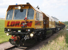 Loram MoW Vehicles Rail Grinder - TSA