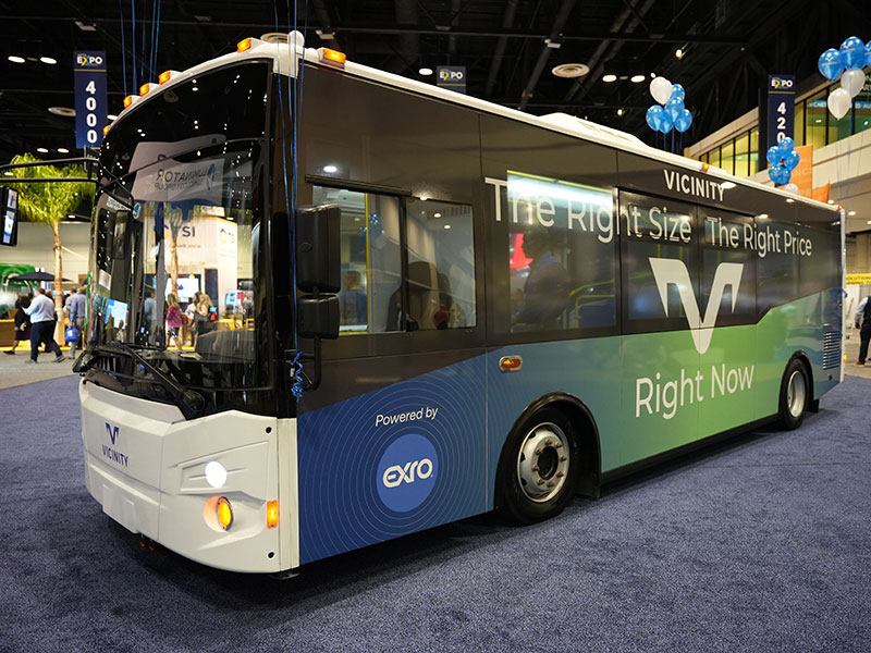 Der Antrieb für Busse der Vicinity Motor Corp. - TSA